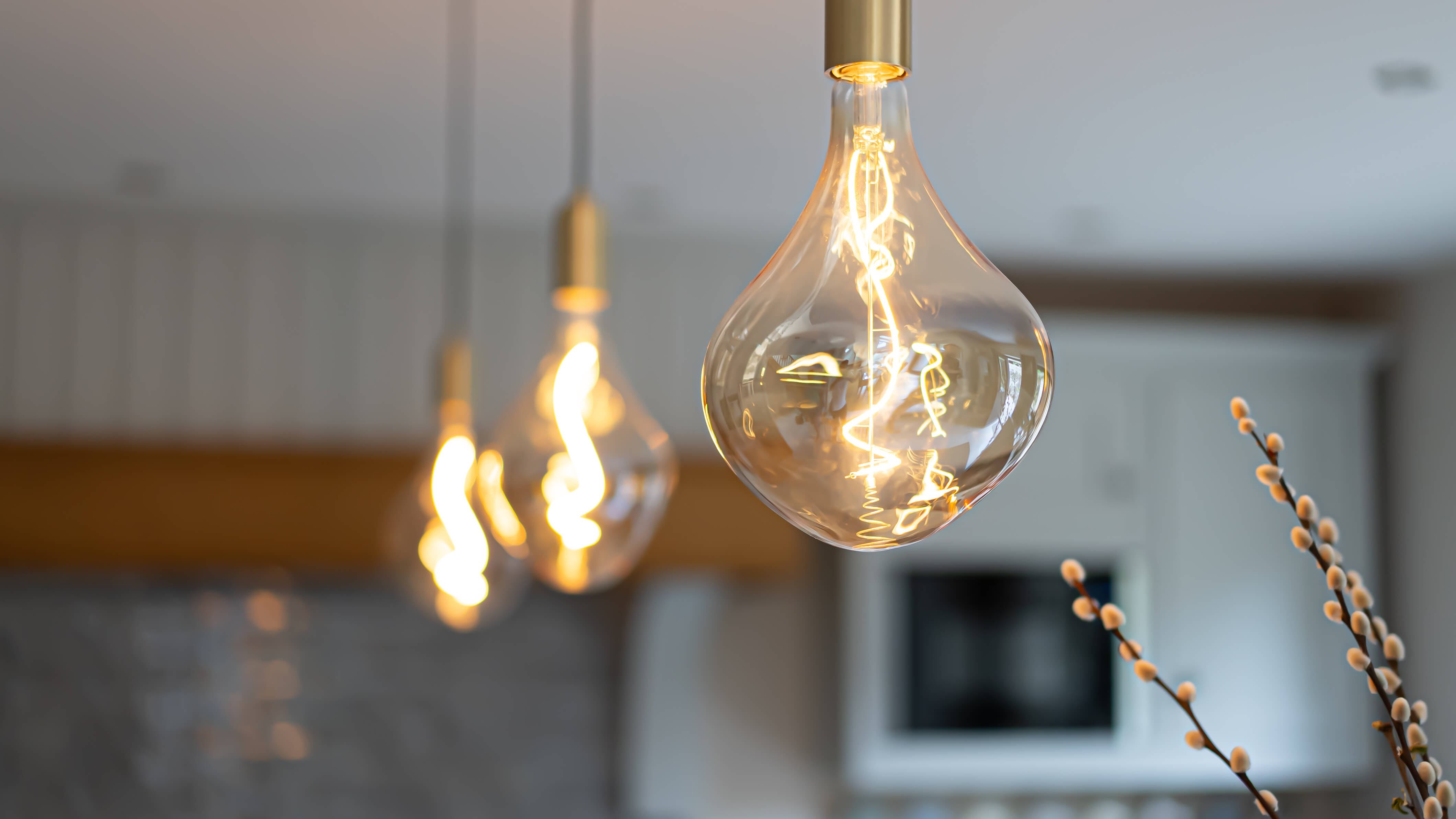 Brass Cluster Ceiling Light | Designer Pendant Lights – Ambientsy